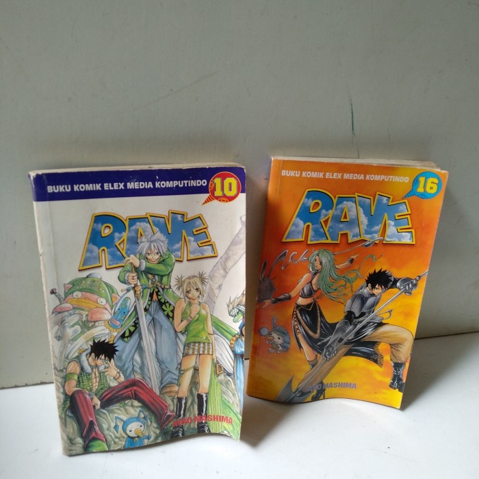 Jual original komik rave vol 10,16 | Shopee Indonesia