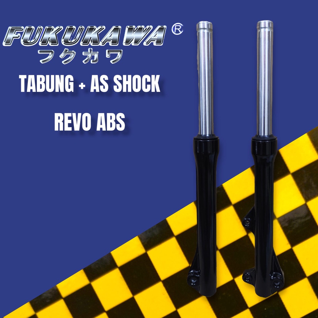 Jual AS SHOCK DEPAN + TABUNG REVO ABSOLUTE FUKUKAWA OEM JAPAN SET ...