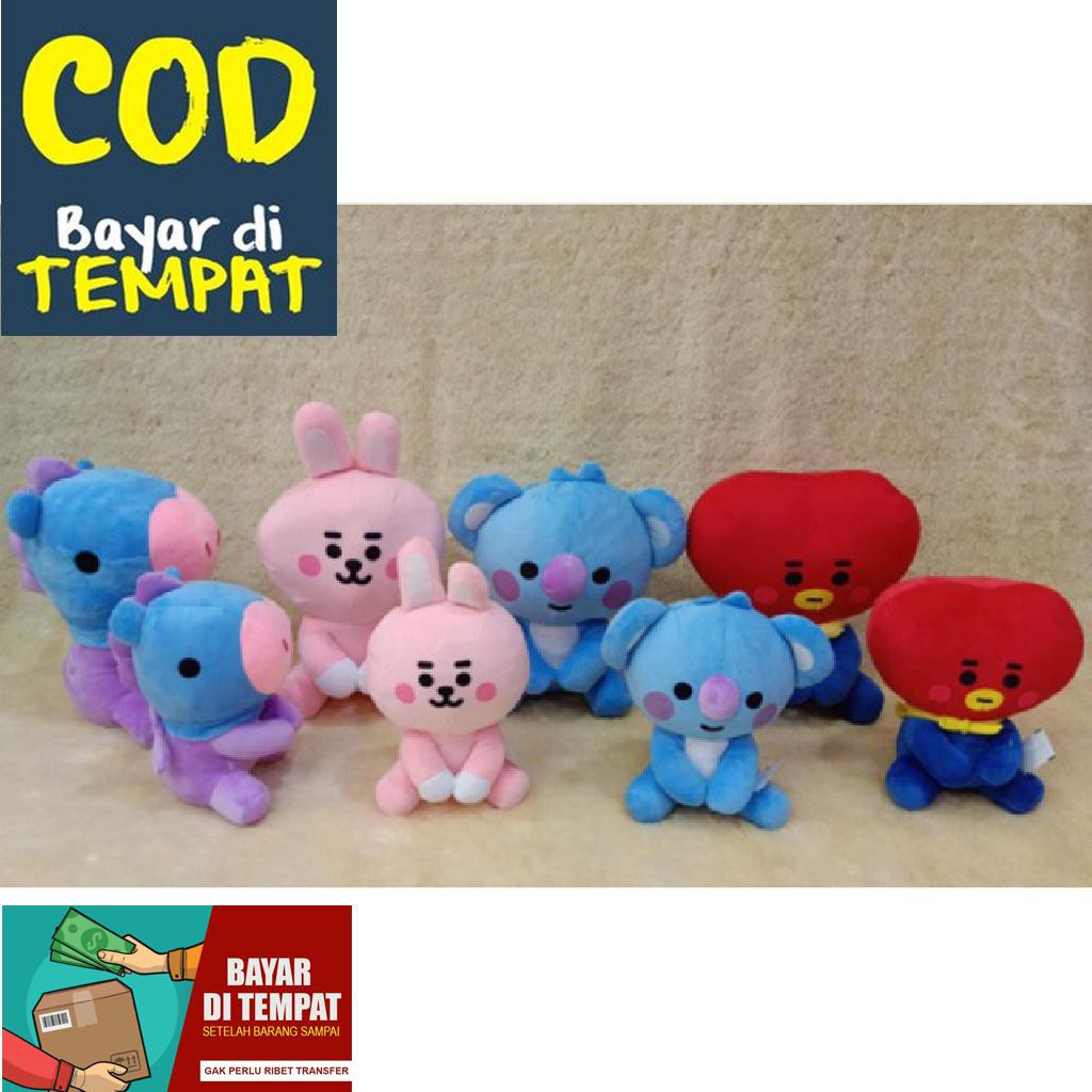 Jual BONEKA BT21 BONEKA SITTING BT21 - BTS UKRN M DAN L Sultan | Shopee ...