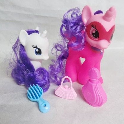 Jual My Little Pony Figure Mainan Kuda Poni Karet | Shopee Indonesia