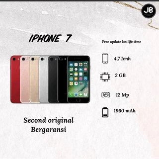 Jual IPhone 7 Second Terlengkap & Harga Terbaru Agustus 2024 | Shopee ...