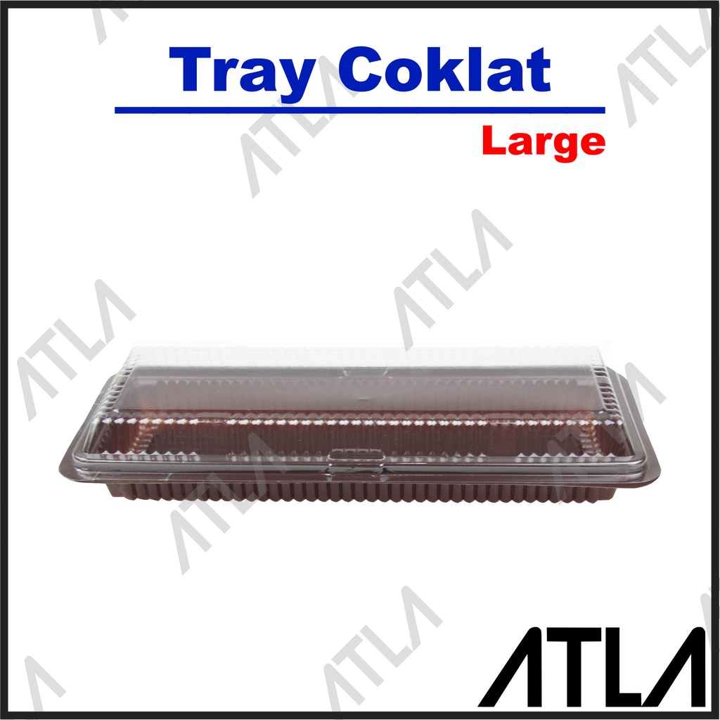 Jual Tray Coklat Large Semai Nampan Alas Tutup Traypot Biji Benih KT053 ...