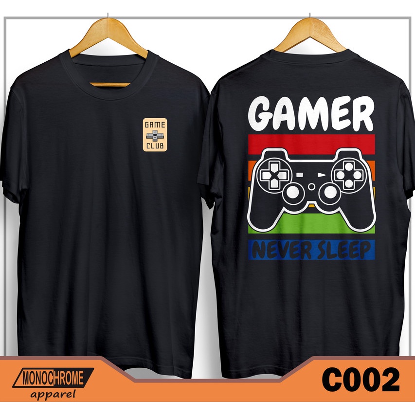 Jual C002 Kaos Baju Game Gamer Gamers Distro Pria | Shopee Indonesia