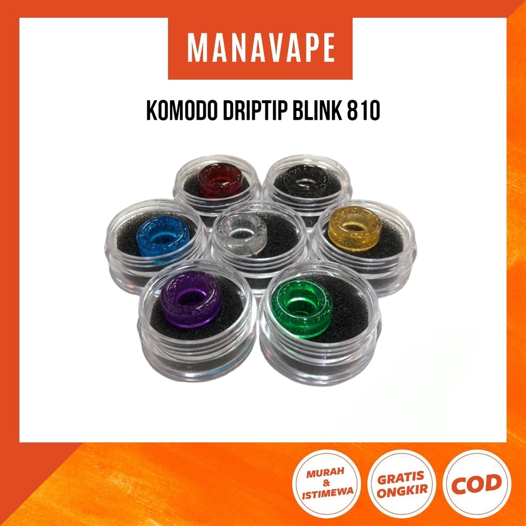 Jual KOMODO DRIP TIP 810 BLINKZ AUTHENTIC | Shopee Indonesia