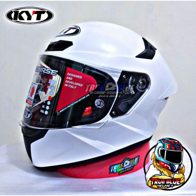 Jual KYT HELM TT COURSE ORIGINAL KYT 100% ORIGINAL SNI DOT | Shopee ...
