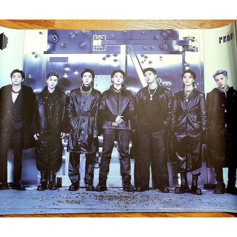 Jual OFFICIAL POSTER ALBUM BTS PROOF STANDARD | Shopee Indonesia