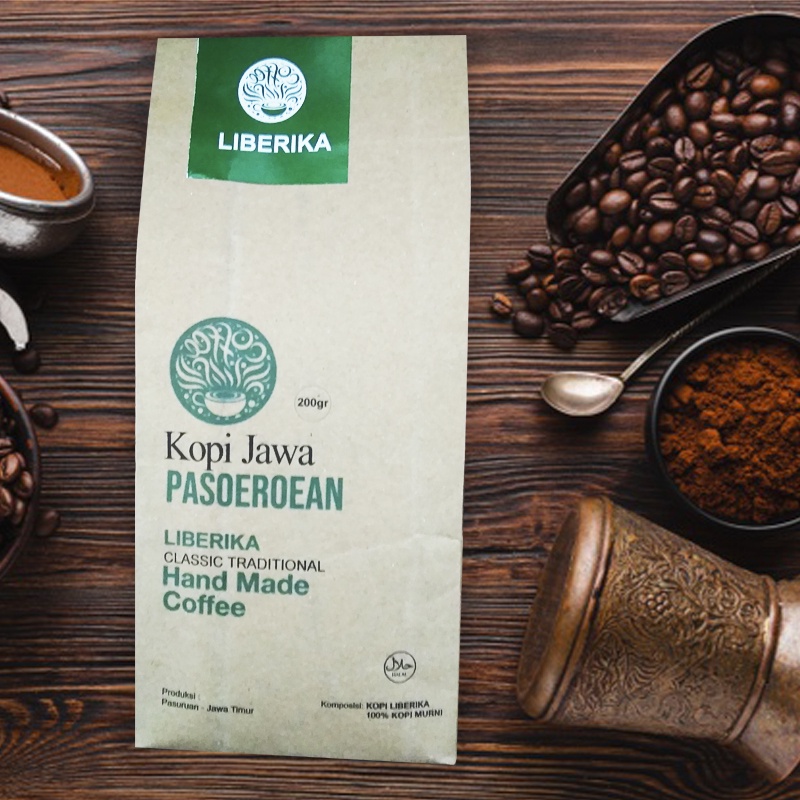 Jual Kopi Jawa Pasoeroean - Liberika Classic Traditional Hand Made ...