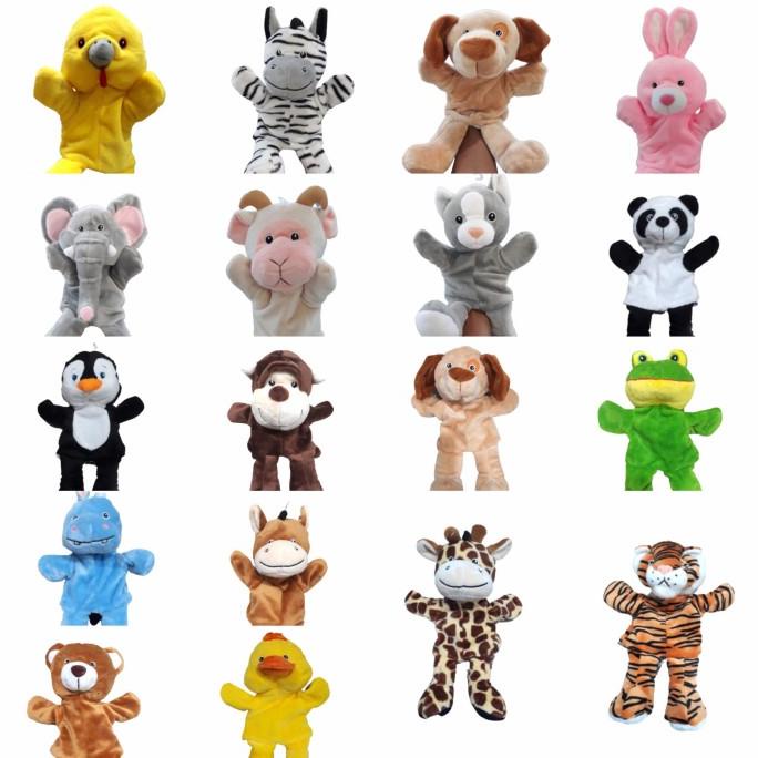 Jual Hand Puppet Animal Hand Puppet Binatang Full Body | Shopee Indonesia