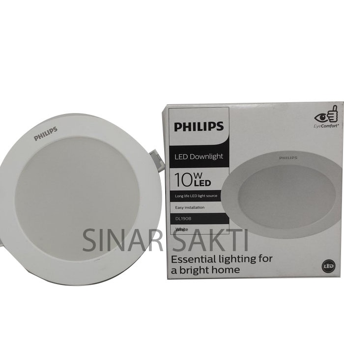 Jual Philips Downlight Led Eridani DL190B 10w Gen 2 LED8 D125 SNI ...