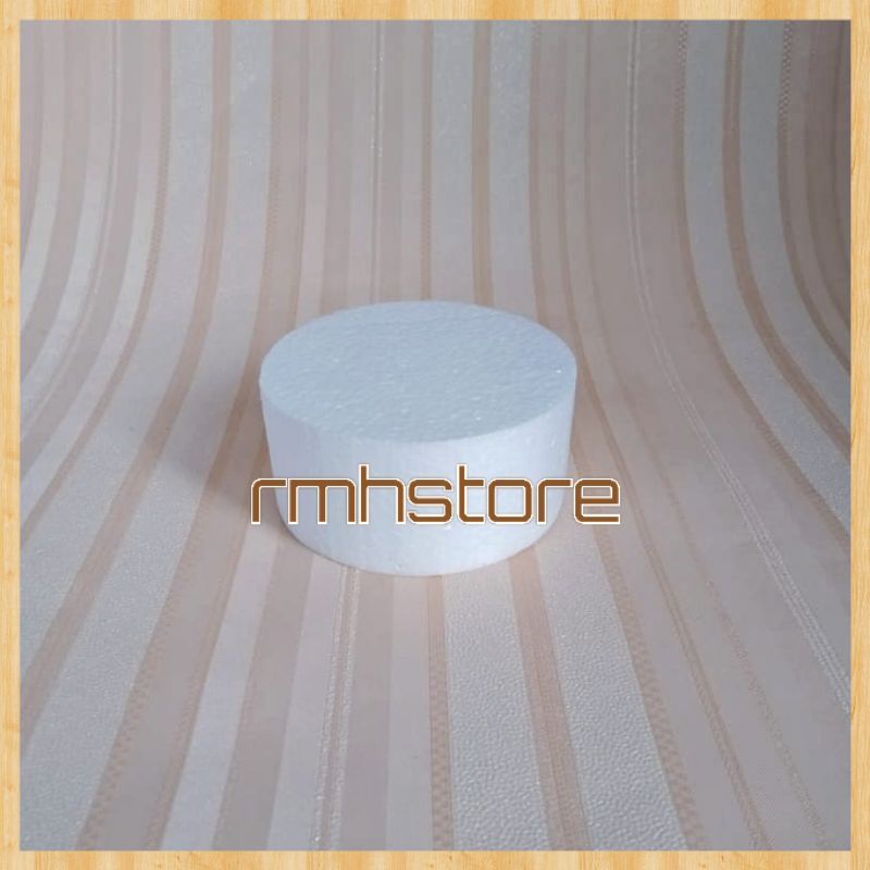Jual BUSA STYROFOAM BULAT 10 CM BUSA DUMMY CAKE BUSA KUE | Shopee Indonesia