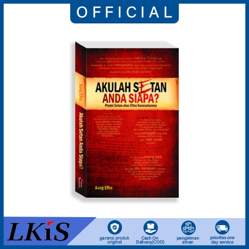 Jual Buku Akulah Setan Anda Siapa? ; Pledoi Setan atas Citra ...