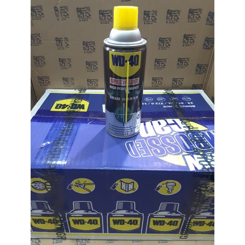 Jual WD40 WD 40 360ml White Lithium Grease | Shopee Indonesia