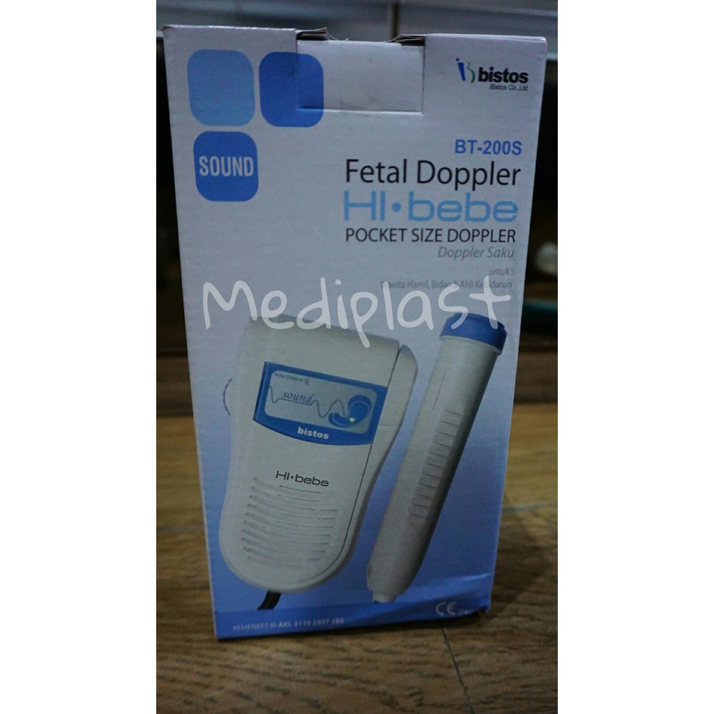 Jual Doppler Sound Bistos Hi Bebe BT- 200 / Fetal Doppler Hi Bebe Alat ...