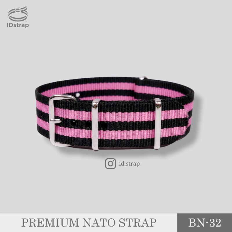 Jual BN-32 Tali Jam Premium G10 Nylon Nato Strap - Bond 18mm & 20mm ...