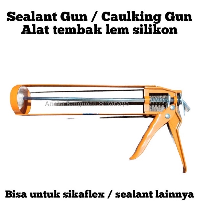 Jual Sealant Gun alat tembak lem silikon stand perekat sika | Shopee ...