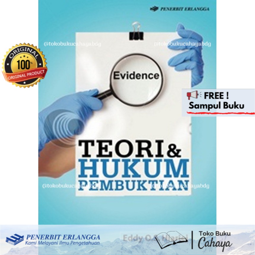 Jual TEORI & HUKUM PEMBUKTIAN# Erlangga Original 100% | Shopee Indonesia