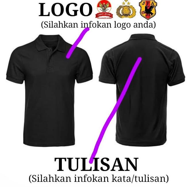 Jual POLO KAOS BAJU COSTUM PABRIK KANTOR REUNI EVENT ACARA CREW ...