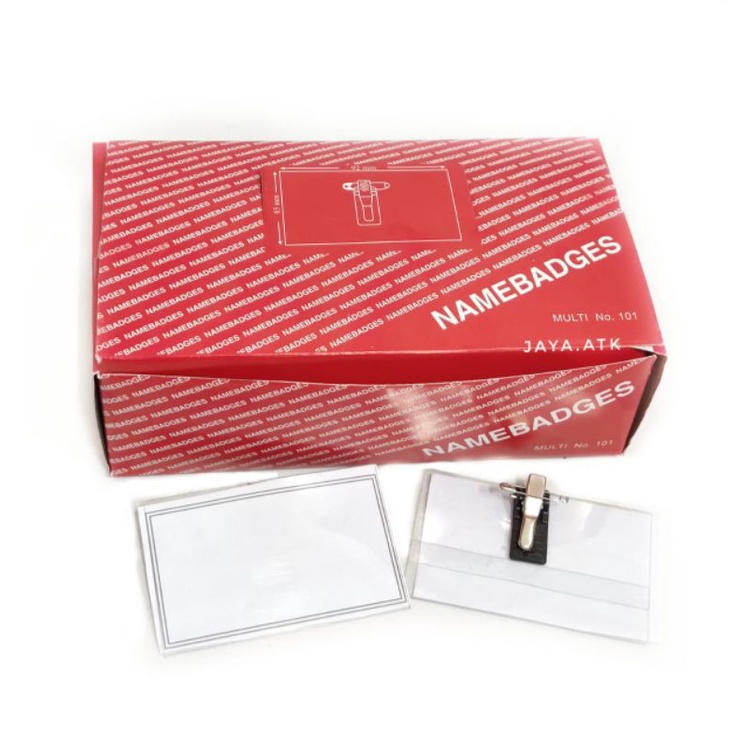 Jual name tag peniti id card | Shopee Indonesia