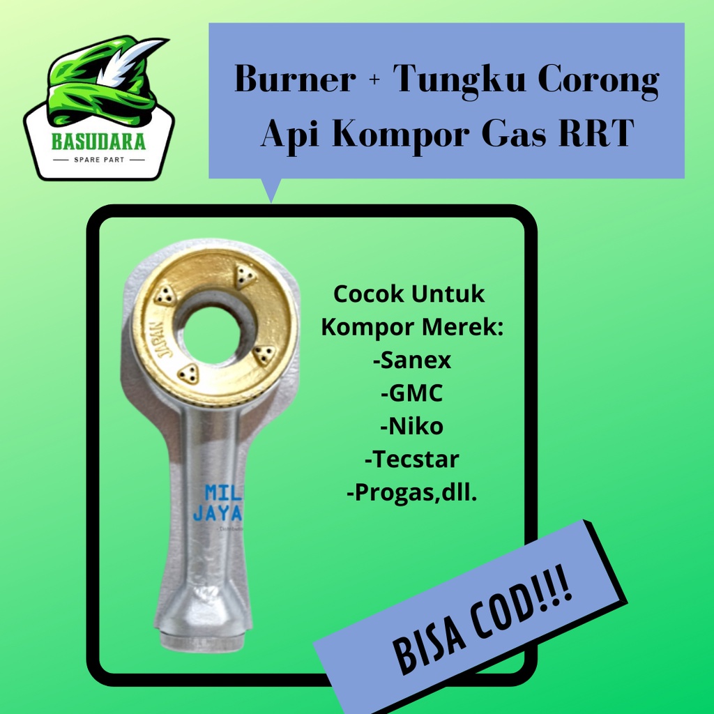 Jual Burner + Tungku Corong Api Kompor Gas RRT (Sanex, GMC, Niko ...