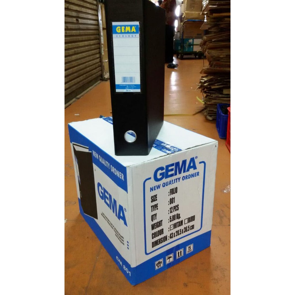 Jual Binder Plastik - Binder Loose Leaf - Binder Polos Odner Folio Gema ...