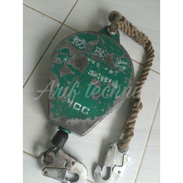 Jual Self retractable lifeline 20 meter / Self retracting life line ...