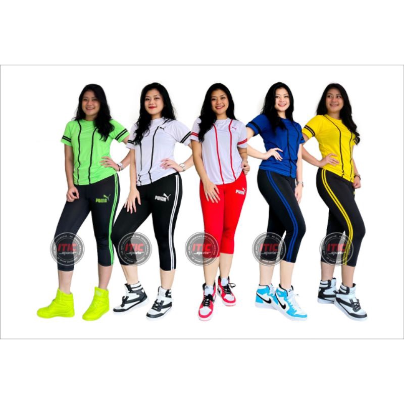 Jual SETELAN BAJU SENAM / SETELAN SENAM / BAJU OLAHRAGA WANITA ...