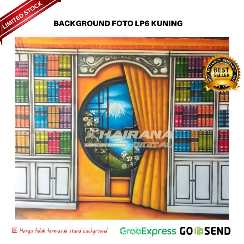 Jual Background Backdrop Layar Latar Studio Foto Wisuda besar 3x5meter ...