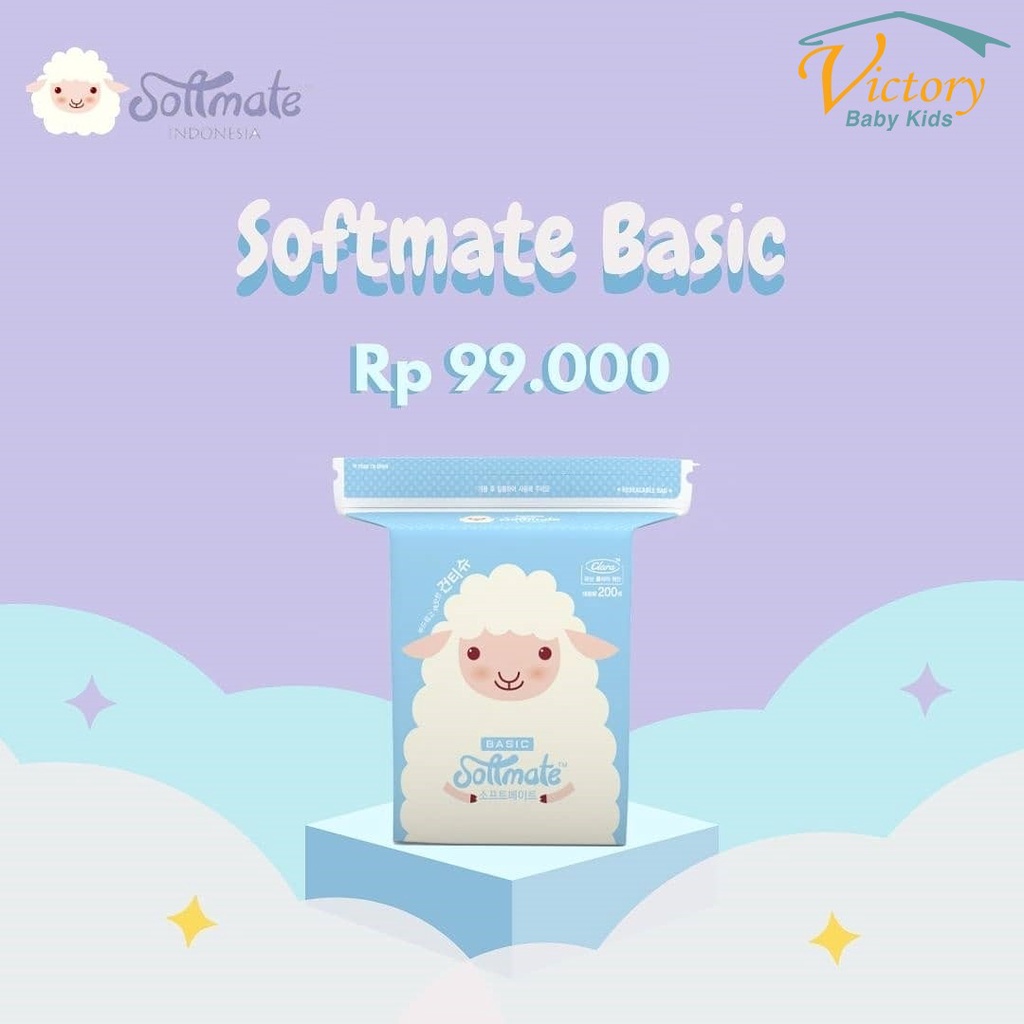 Jual Softmate Tissue Basic 200 Wipes - Tisu Kering Bisa Jadi Tisu Basah | Shopee Indonesia