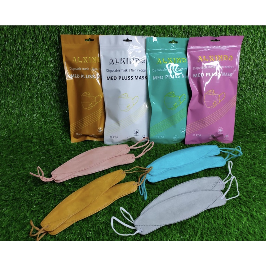 Jual MASKER MURAH KF94 EVO 4D ALKINDO MEDPLUSS PLUSMED - 1 BOX ISI 20 ...