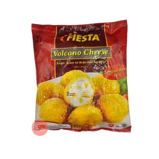 Jual Fiesta Volcano Cheese 500gr / Nugget Ayam Isi Keju Sayuran ...