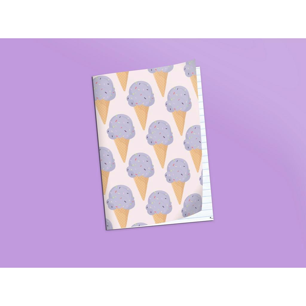 Jual Buku Tulis Sekolah / Buku Tulis Aesthetic / Buku Sekolah Tema ICE ...