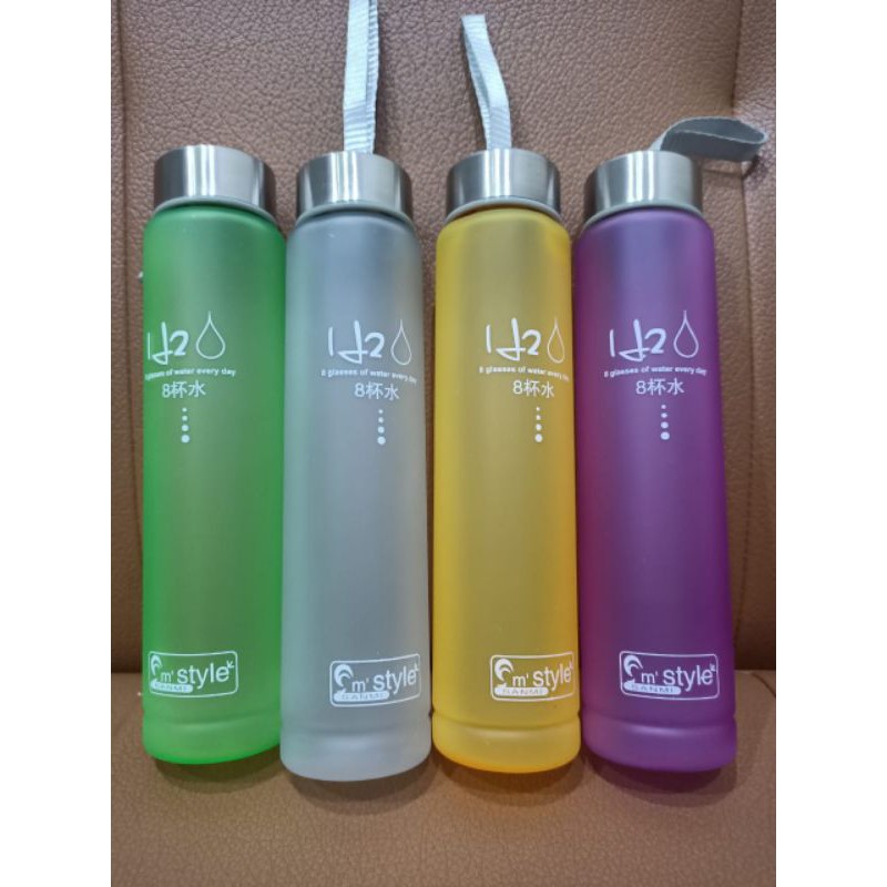 Jual Botol minum plastik tritan infused water warna 280 ml | Shopee ...