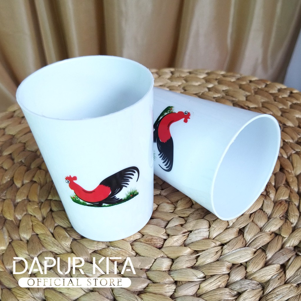 Jual Gelas model jadul Bahan Plastik Anti Pecah Dan Lebih Awet | Shopee ...