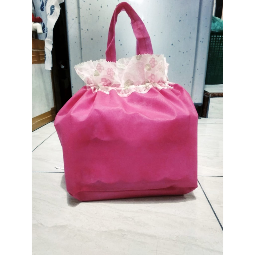Jual TAS HAJATAN SERUT 22 X22 TEBAL / TAS BOX NASI / TAS HAJATAN SERUT ...