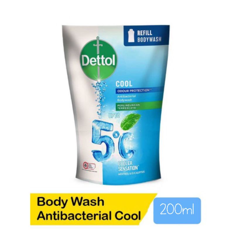 Jual Dettol Body Wash Cooler Sensation 200ml | Shopee Indonesia