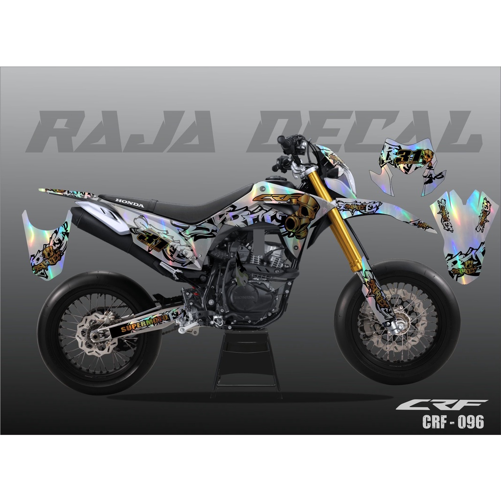 Jual Decal Sticker CRF 150L FullBody Bahan Hologram Stiker Decal CRF ...