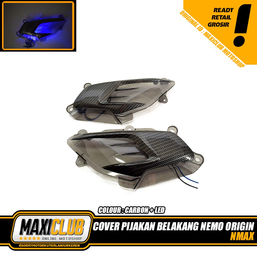 Jual Variasi Motor Yamaha Nmax Cover Tutup Pijakan Belakang NEMO Origin ...