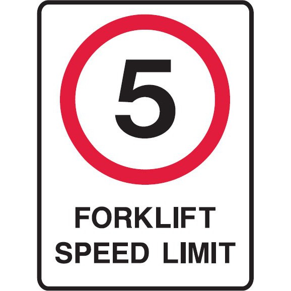 Jual safety Sign Speed Limit For Forklift | Shopee Indonesia