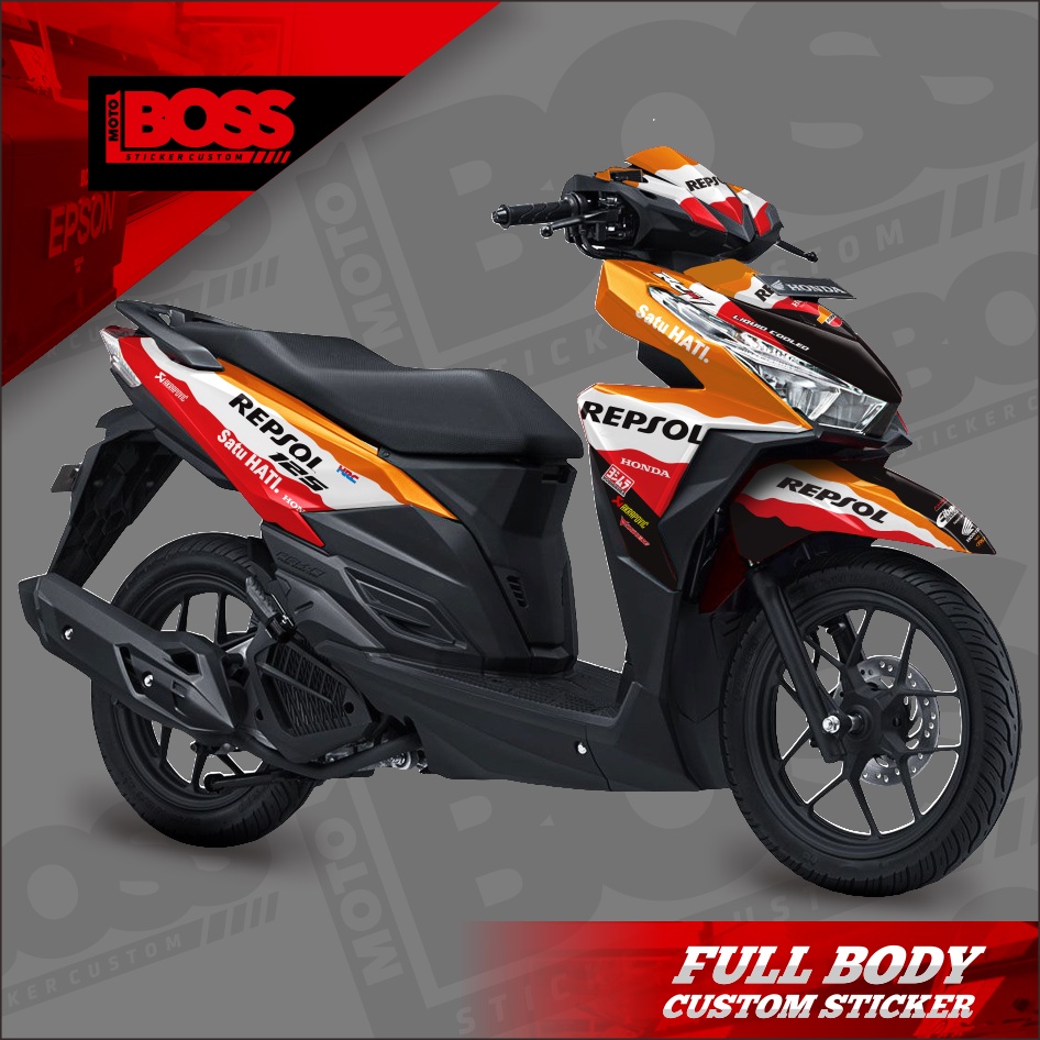 Jual Decal Stiker Sticker Vario 125 150 old Full Body Dekal Stiker ...