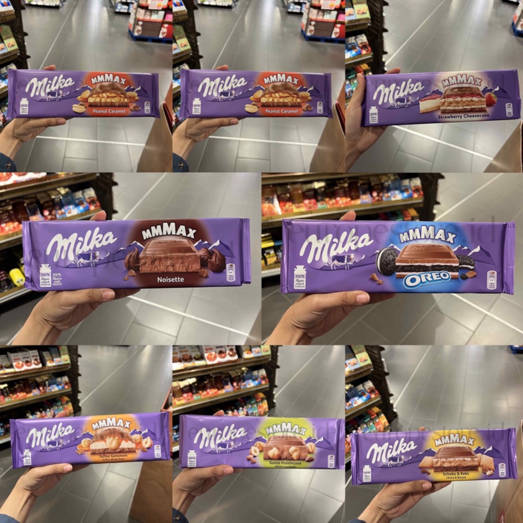 Jual Milka Mmmax 270-300 gr | Coklat Alpine Milk Milka Kemasan Besar ...