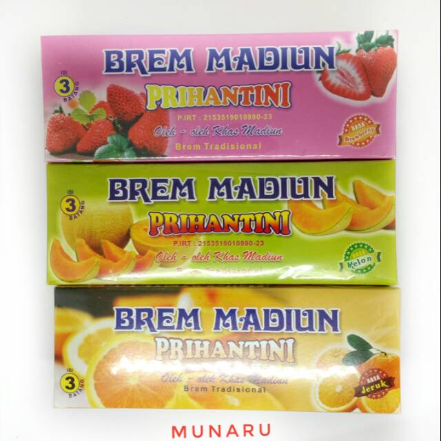 Jual Brem Rasa Buah Oleh Oleh Khas Madiun | Shopee Indonesia