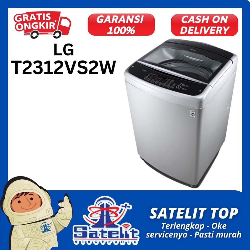 Jual MESIN CUCI / WASHING MACHINE / ALAT CUCI PAKAIAN TOP LOADING LG ...
