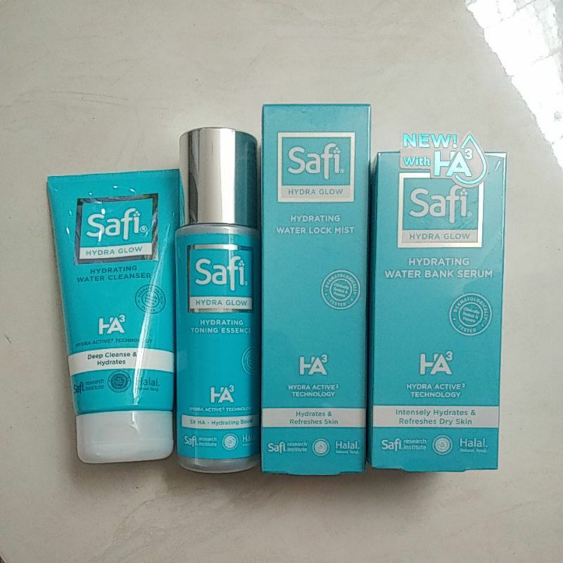 Jual Safi Hydra Glow Series paket isi 4 produk | Shopee Indonesia