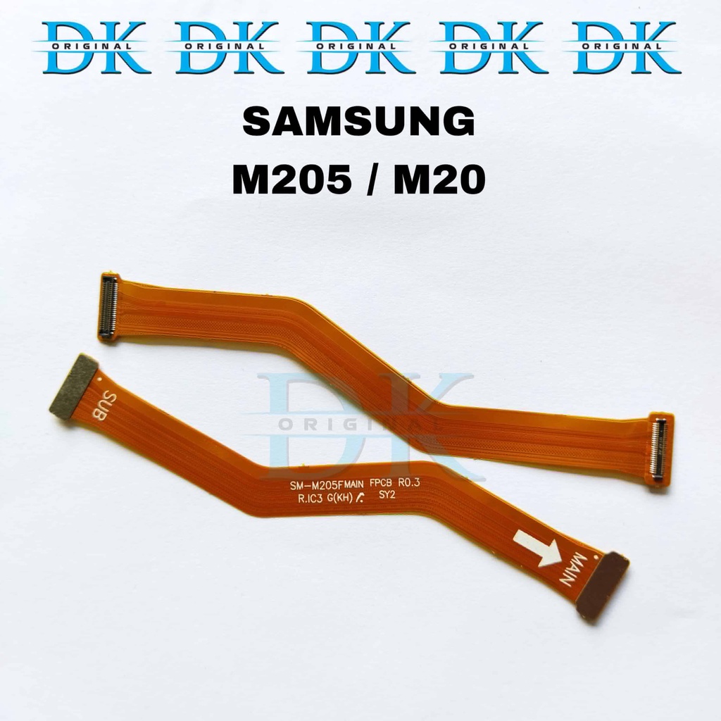 Jual Flexible Ui Samsung M20 M205 Main Board Fleksibel Tengah Mainboard ...
