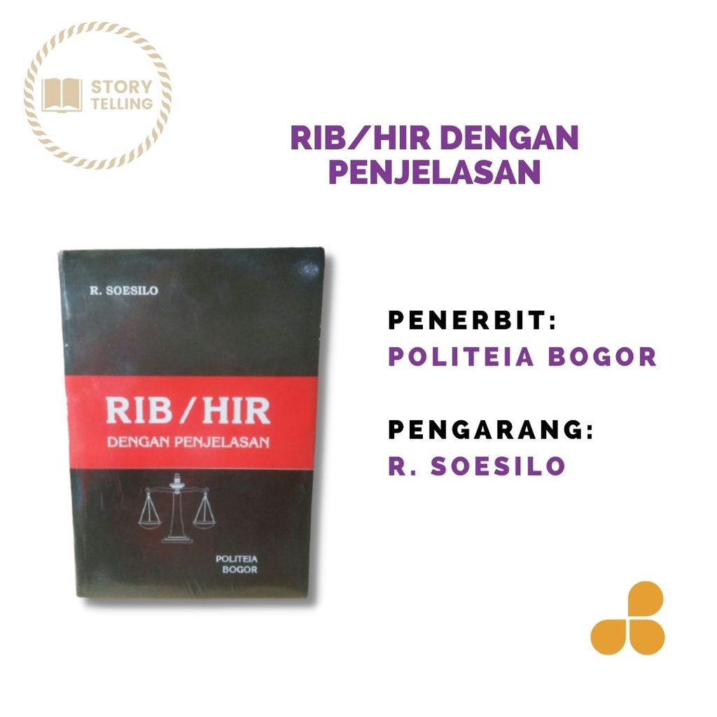 Jual BUKU RIB/HIR DENGAN PENJELASAN, By - R. Soesilo | Shopee Indonesia
