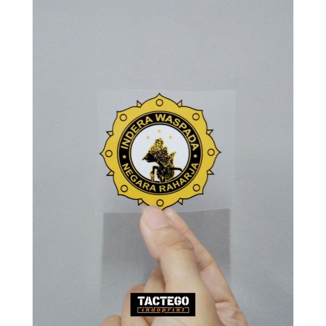 Jual sticker Sablon DTF Pakaian Intelkam | Shopee Indonesia