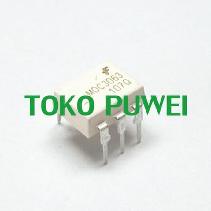 Jual hid_ MOC3063 MOC 3063 Optocoupler Opto-isolator Isolators DIP6 DIP ...