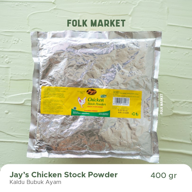 Jual Jay's Chicken Stock Powder 400 gr | Kaldu Ayam Bubuk | Shopee ...