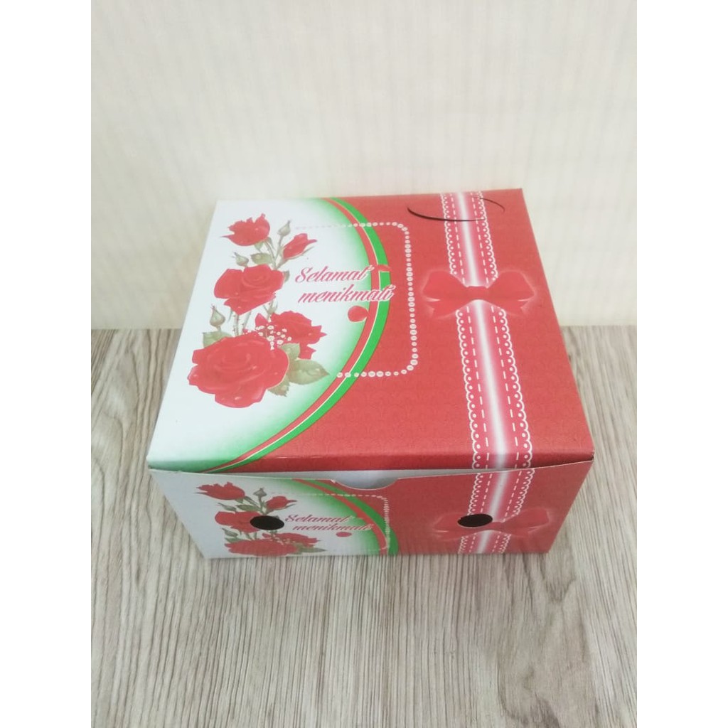 Jual Dus GS 20x20 Motif Dus Kue Snack Box 100Pcs | Shopee Indonesia
