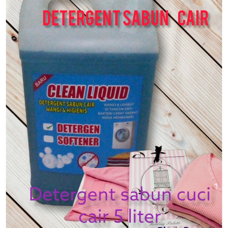 Jual DETERJEN CAIR 5 LITER HARGA MURAH | Shopee Indonesia